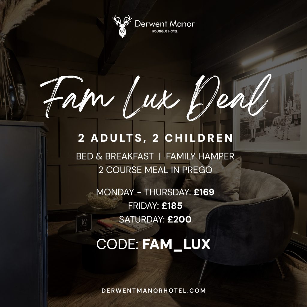 Offers and Specials - Derwent Manor Hotel